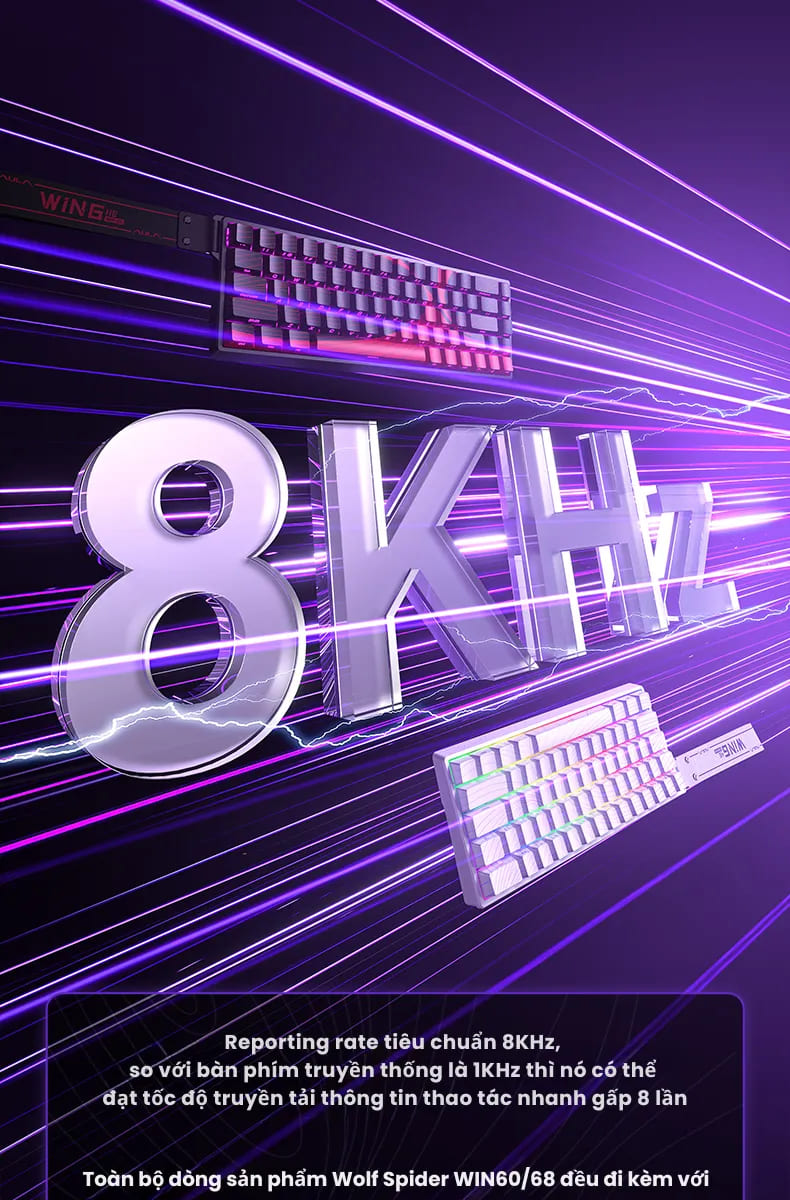 Bàn Phím Gaming AULA Win 68 HE RGB Black | Rapid trigger, Chính hãng, Giá rẻ | Gearshop